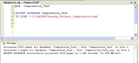 Sql Server 2008 Backup Compression Marlon Ribunals Note On Sql Server