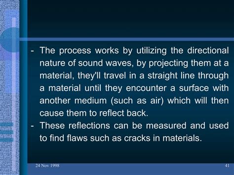 Non Destructive Testingits Types And Processpdf
