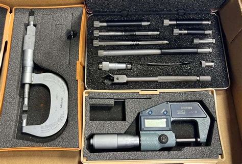 Mitutoyo Blade Mics Digital 0005 Mics Starrett Inside Mics Metzger Property Services Llc