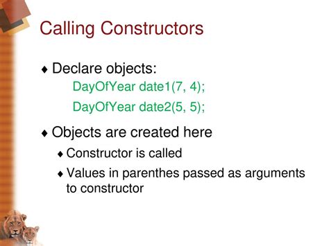 Learning Objectives Classes Constructors Principles Of Oop Ppt Download