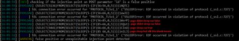 Could Sqlmap Read Time Based Blind With Times Reflect Issue Sqlmapproject Sqlmap