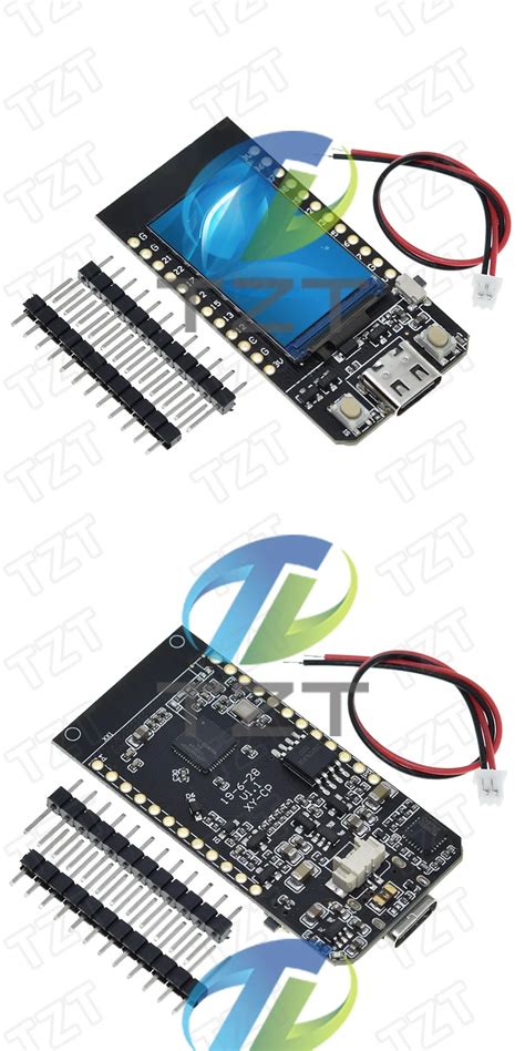 tzt t display esp32 wifi and bluetooth compatible module development board 1 14 inch lcd control