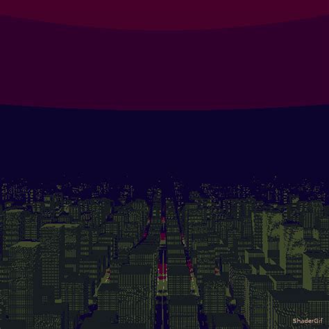 quick city raymarching artifacts r twotriangles