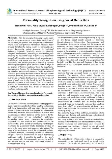 Personality Prediction Using Handwriting Analysis Pptx Photo Editing Software Computer