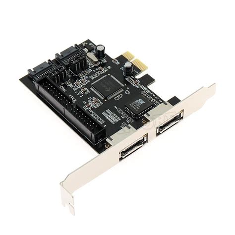 NovÝ Raid řadič 2x Sata Nebo 2x Esata 1x Ide Pci E Aukro