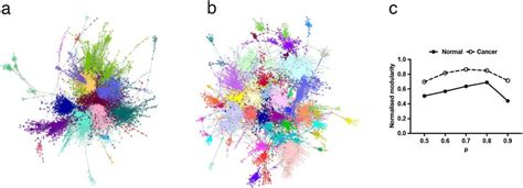 Network Visualization And Community Structure Detection A Normal Download Scientific Diagram