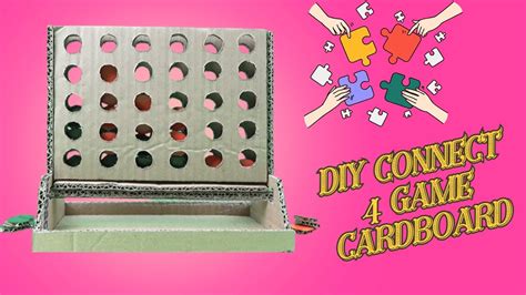 How To Make A Diy Connect 4 Game At Home Fun And Easy Tutorial Youtube