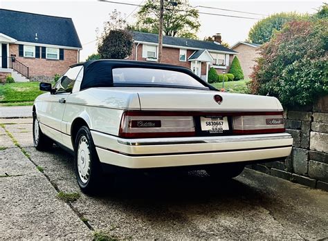 1989 Cadillac Allante Convertible White For Sale