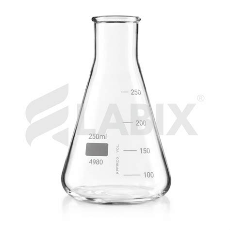 Erlenmeyer Conical Flask Wide Mouth Laboratory Glassware