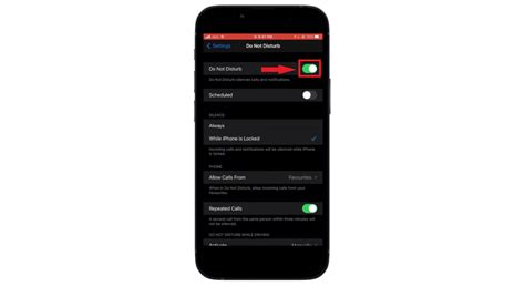 How To Use Do Not Disturb On IPhone All IOS Versions