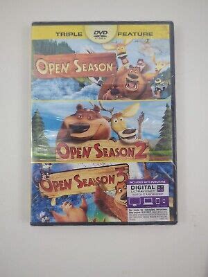 Open Season 3 Movie Collection [2014 Dvd] Brand New Factory Sealed