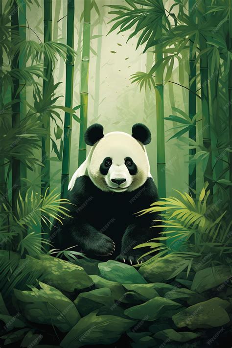 premium ai image a poster for pandas that says pandas