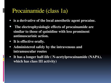 Anti Arrhythmic Drugs Ppt Download
