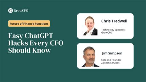 Easy Chatgpt Hacks Every Cfo Should Know Growcfo