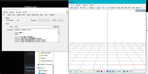 Pmx Model Wont Load Into Pmx Editor But Will Load Into Mmd R