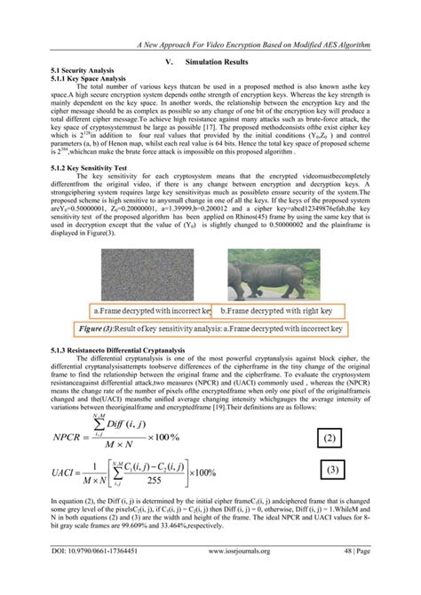 A New Approach For Video Encryption Based On Modified Aes Algorithm Pdf