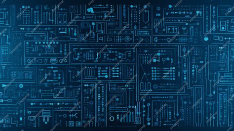 premium photo ascii art style illustration of randon symbols over