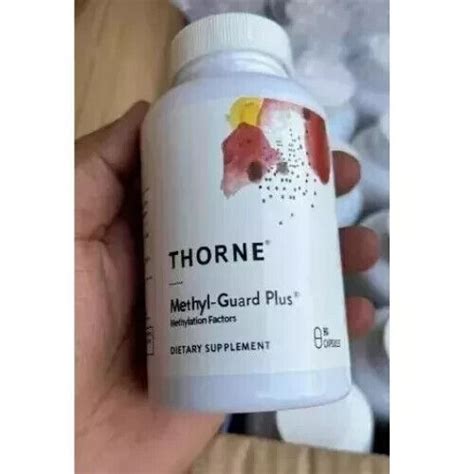 Thorne Research Methyl-Guard Plus 90 Capsules Methylation Support New ...