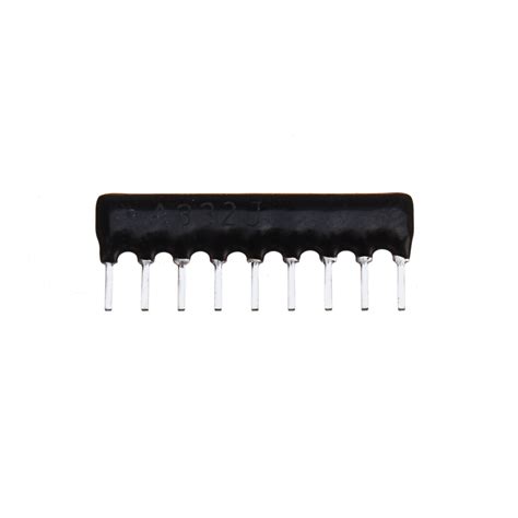 new 30pcs 9pin resistor network array 3 3k ohm a332jj 3 3kr dip