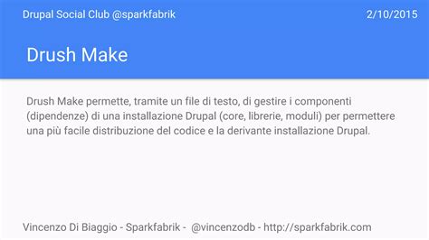 Drush Make Vs Composer Ppt