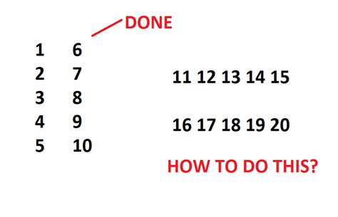 Dataset Vertical And Horizontal Data Arrangement In Same Page Of