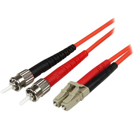 1m Multimode 50125 Duplex Fiber Patch Cable Lc St 50