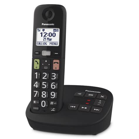 Phone With Answering Machine Kx Tgu120azb Panasonic Australia