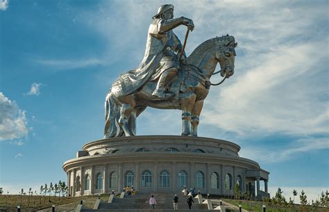Giant Statue Of Genghis Khan At Jayne Griffin Blog