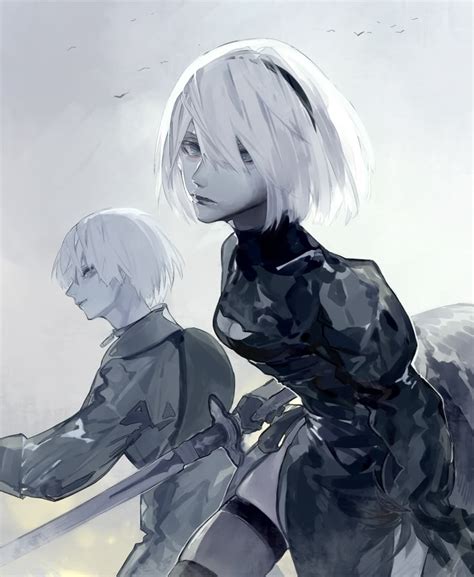 Neir Automata Art Nier Artwork Nier Art Style 2b Neir