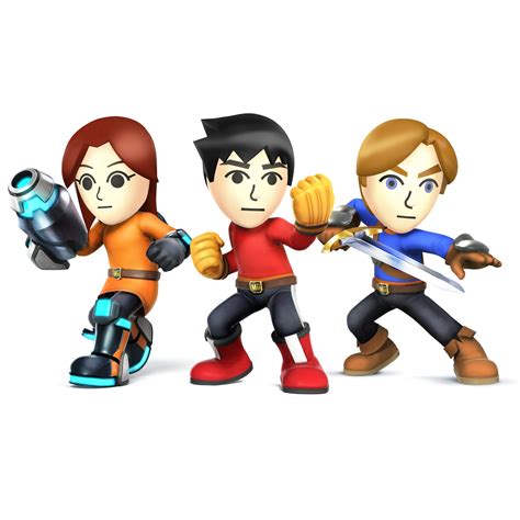 Super Smash Bros For Nintendo 3ds Wii U Mii Fighter