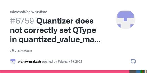Quantizer Does Not Correctly Set Qtype In Quantizedvaluemap For Int8