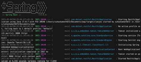 Spring Boot Aop Before Implementation Dot Net Tutorials