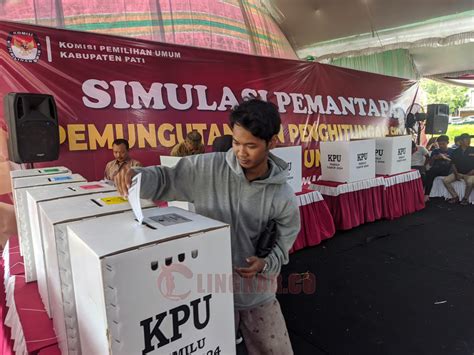 Kpu Pati Gelar Simulasi Pemungutan Suara Di Desa Geritan Kabar
