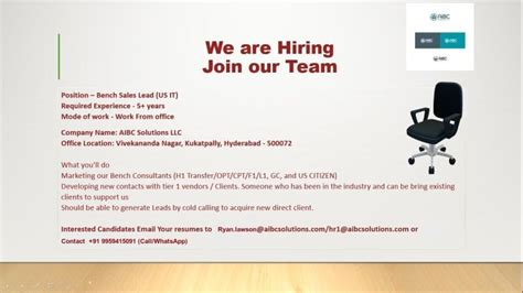 Sharuk Mohammed On Linkedin Benchsalesrecruiters Onsite Hiringalerts Openforwork Experience