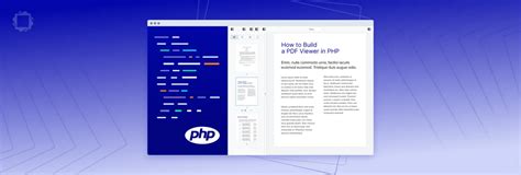 how to build a pdf viewer in php apryse