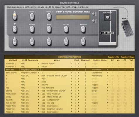 Control Amplitube Amp And Effect Knobs With Midi Controller R Amplitube