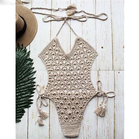 Diy Crochet One Piece Swimsuit Crochet Swimwear Artofit