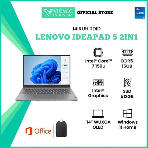 Jual Lenovo Ideapad In Iru Did Intel U Gb Gb Oled Touch Win Ohs Di