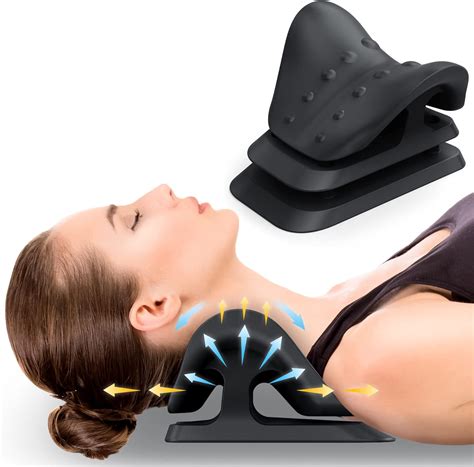Neck And Shoulder Relaxer Neck Stretcher Cervical Traction