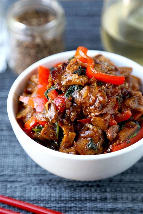 Stir Fried Seitan With Vegetables Recipe Seitan Recipes Vegan