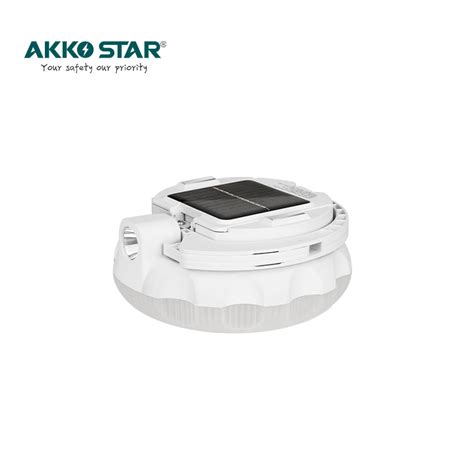 Akko Star Portable 15w Solar Emergency Lamp With Magnet Pumpkin Shape ...