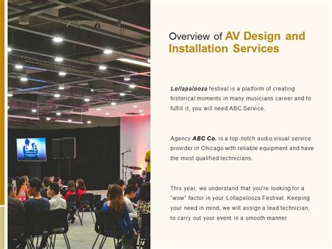 Overview Of Av Design And Installation Services Ppt Powerpoint