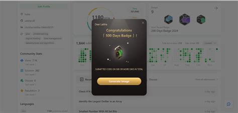 Lalitha Chintha On Linkedin Leetcode Codingjourney 500days