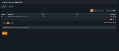 OPNSense OpenVPN Instance Remote Access SSL TLS User Auth SYSADMIN