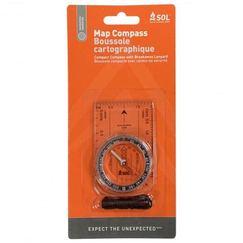 Outdoor Ausrüstung And Bekleidung Sol Map Kompass Mit 2 Skalen
