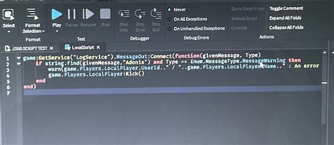 How To Detect And Delete Adonis Or Just Detect And Kick Players