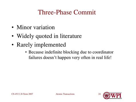 Ppt Atomic Transactions In Distributed Systems Powerpoint Presentation Id539344