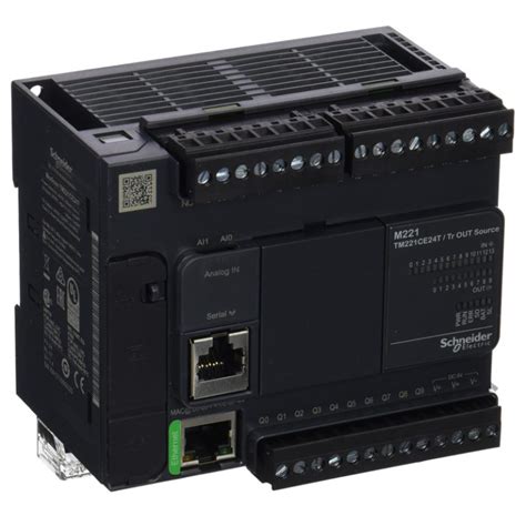 Plc Cpu Compacto 24vac Dc 24entrada 24salida Ethernet Vz Controles Industriales