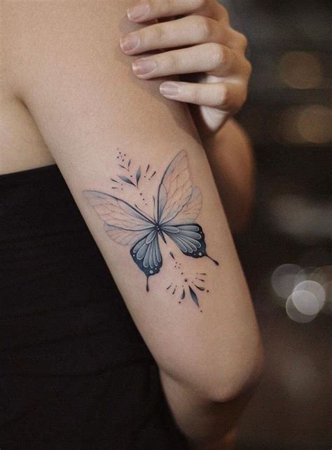 Butterfly Sleeve Tattoo Butterfly Feminine Tattoo Delicate Butterfly
