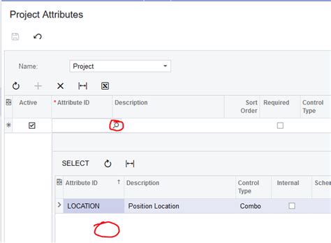 how to connect new selector attribute to project attributes screen